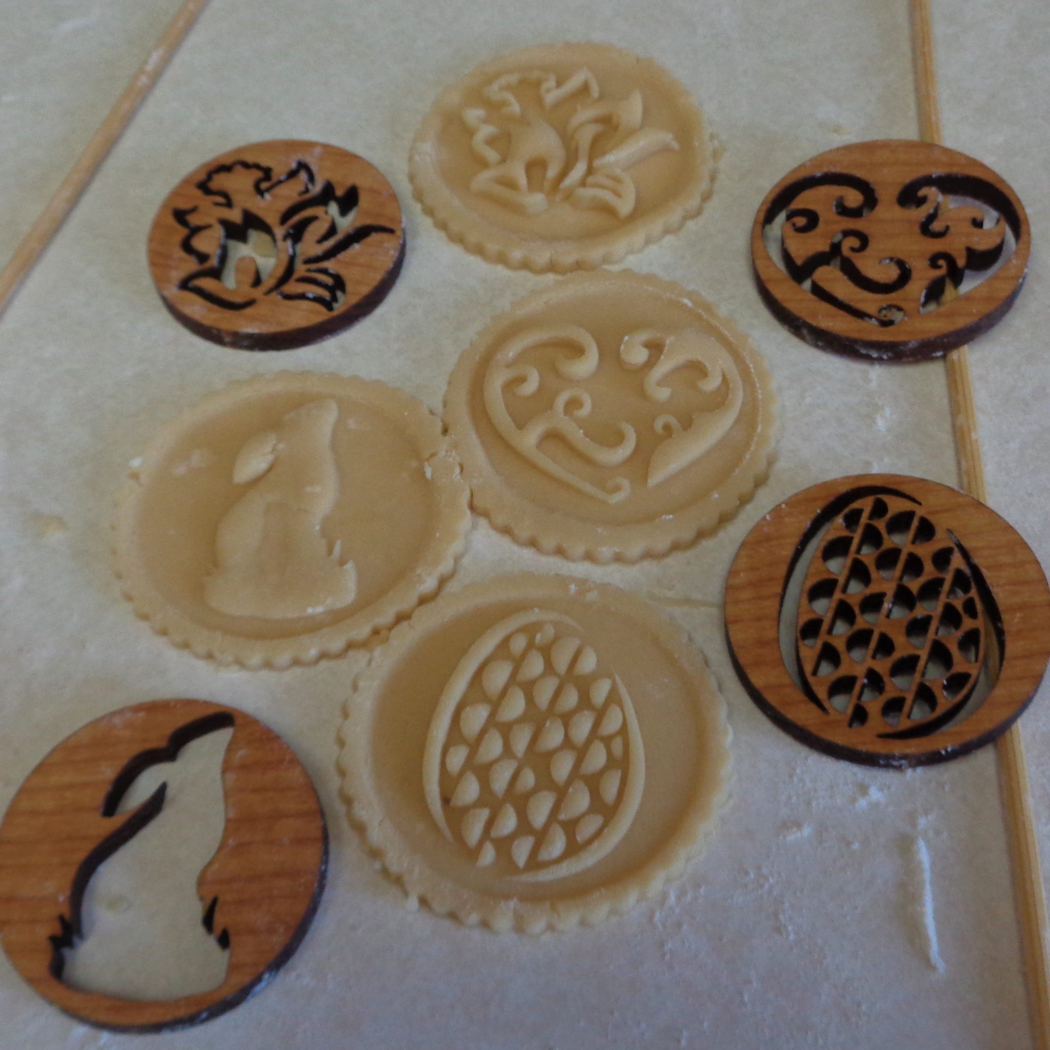Imbolc and Ostara Cookie Stamps